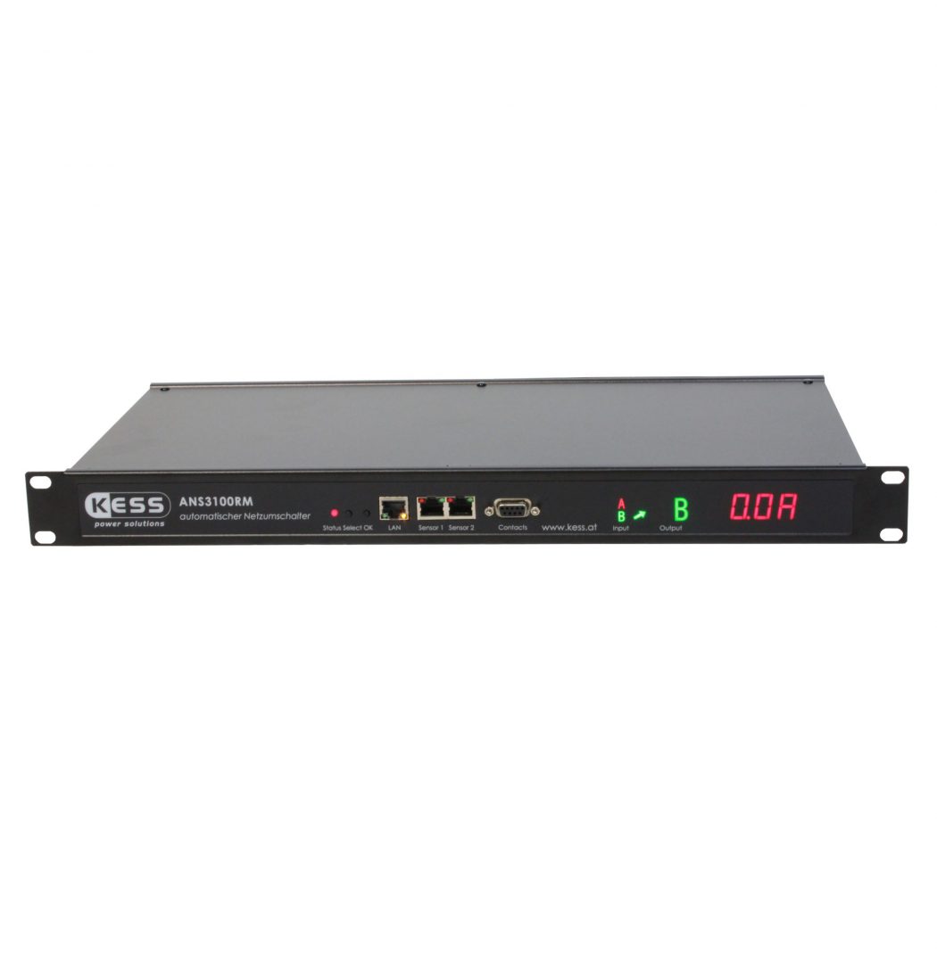 ANS3000RM / ANS3100RM automatischer Netzumschalter - KESS Power Solutions